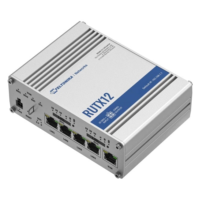 TELTONIKA RUTX12 DUAL LTE CAT 6 ROUTER — RetailMinder